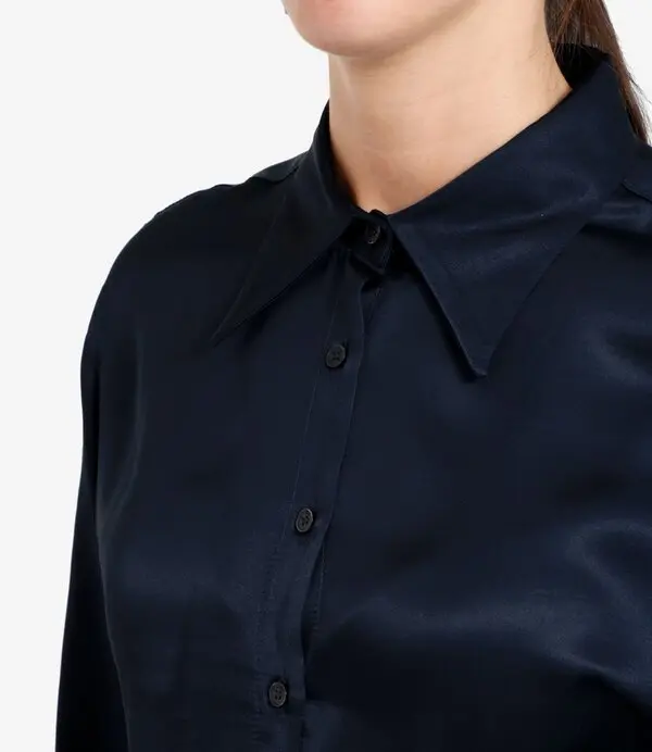 KAOS Satin Button-up Shirt