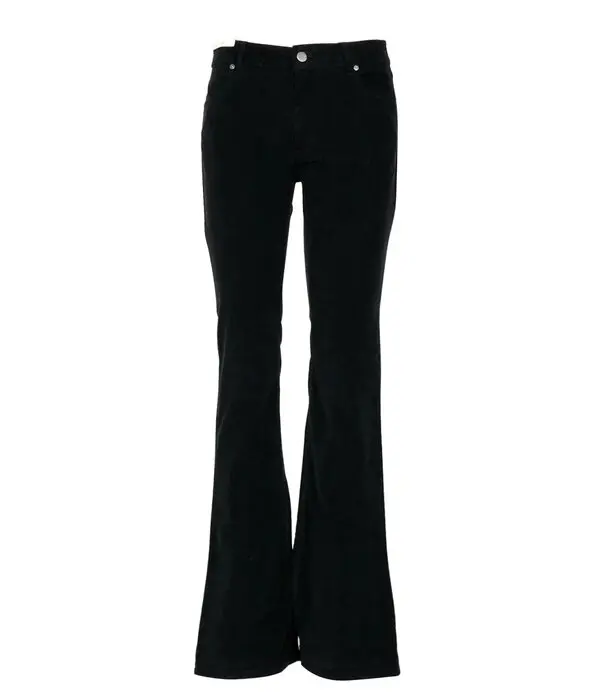 PT TORINO Cotton Blend Shaved Velvet Trousers