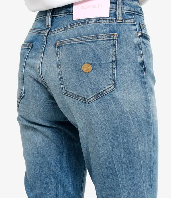 DON THE FULLER Slim Fit Denim Trousers