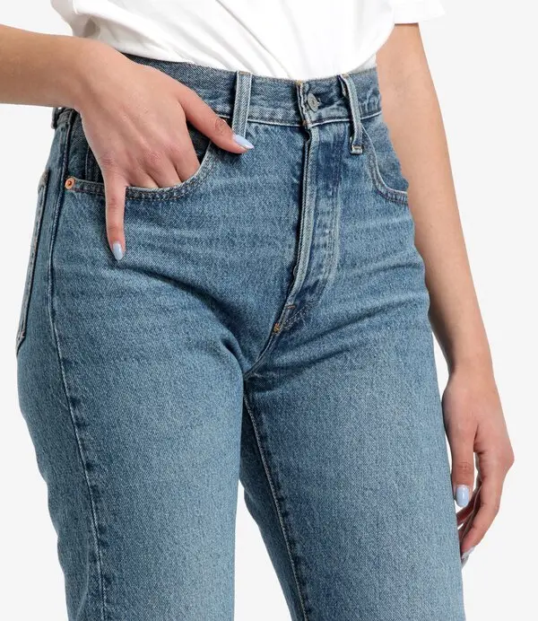 LEVI'S Crop Straight Jeans