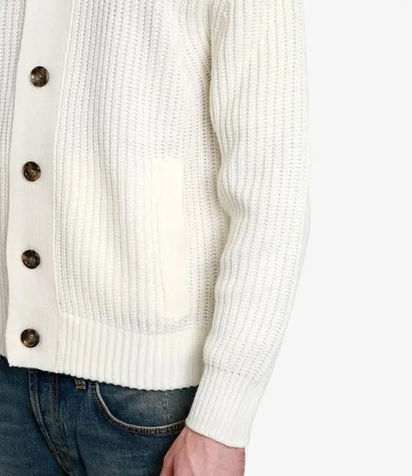 PAOLO PECORA Wool Blend Cardigan