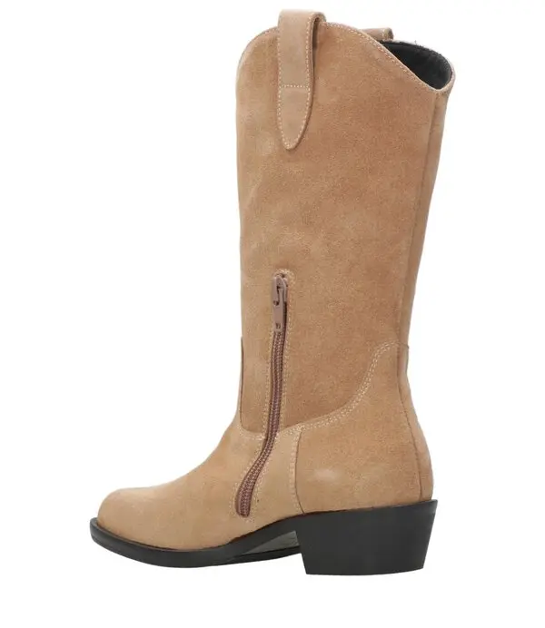 Elisabetta Franchi Suede Camperos Boots