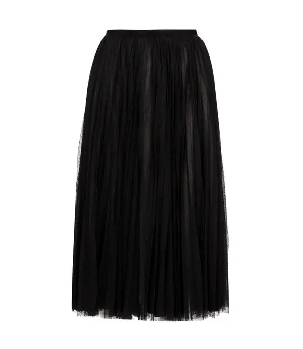 PHILOSOPHY BY LORENZO SERAFINI Pleated Tulle Skirt