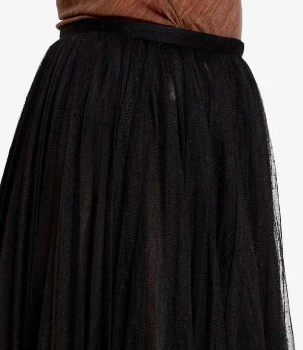 PHILOSOPHY BY LORENZO SERAFINI Pleated Tulle Skirt