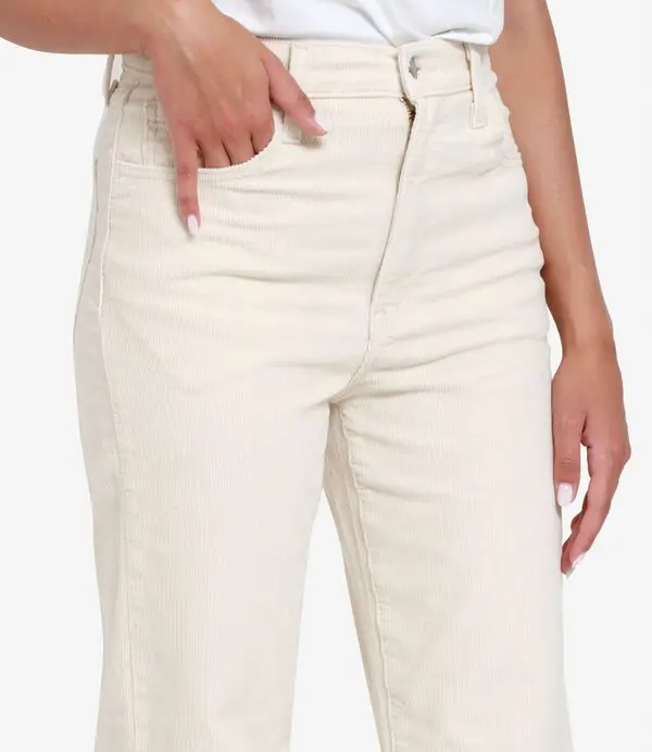 LEVI'S High-waist Straight Leg Jeans - White