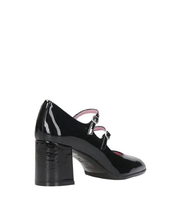 CAREL Patent Leather Mary Jane Pumps - Black