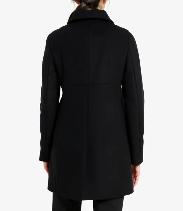FAY Wool And Cashmere Blend Single-breasted Coat