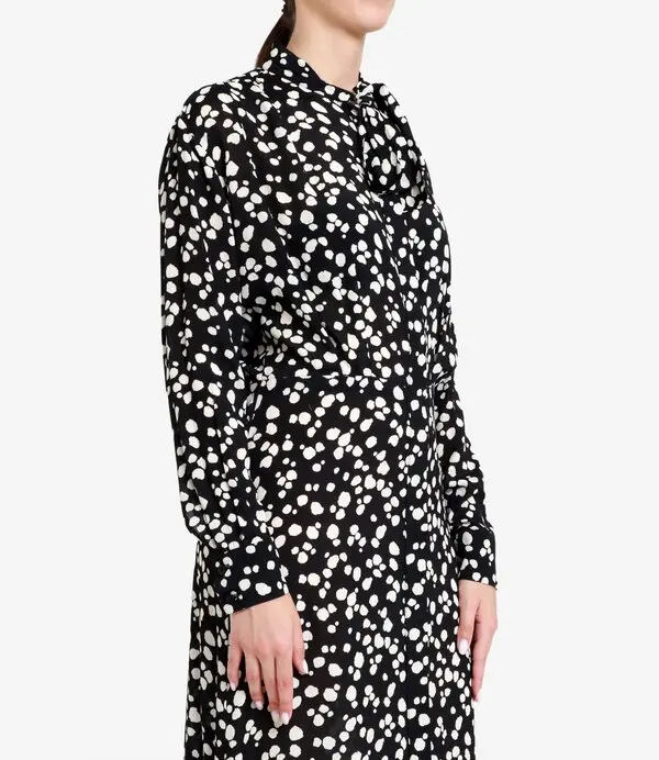 MSGM Viscose Chemisier Dress