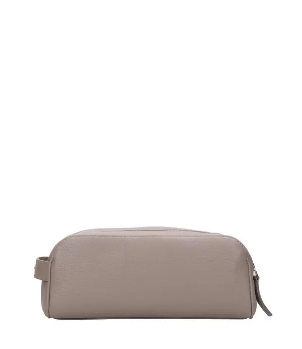 ORTIGNI Leather Bag - Beige