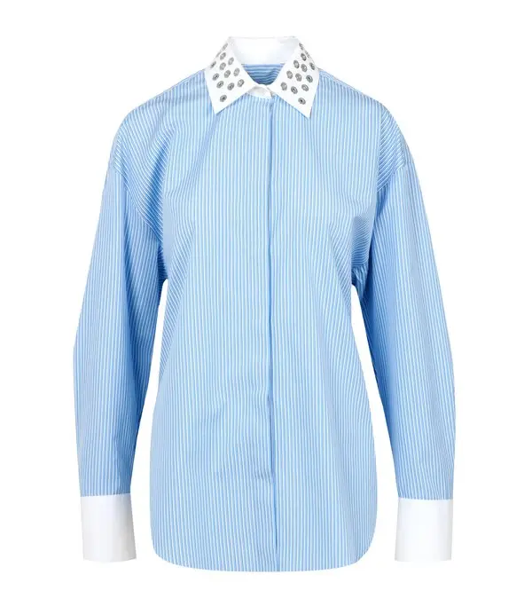 MSGM Striped Cotton Shirt