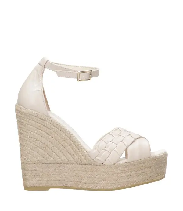 ESPADRILLES Wedge Espadrille With Platform