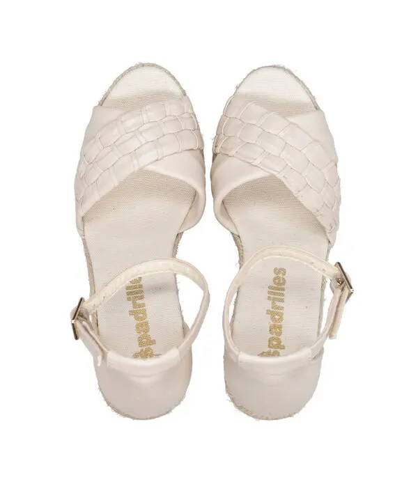 ESPADRILLES Wedge Espadrille With Platform