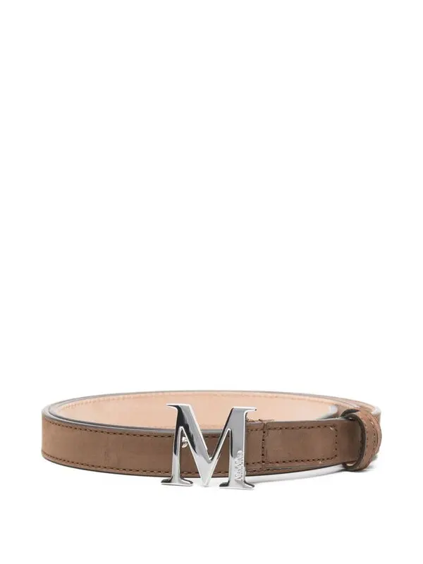 Max Mara Leather Belt - Brown