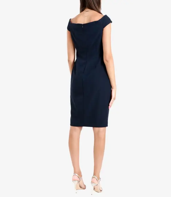 Ralph Lauren Sleeveless, Slim Fit Dress