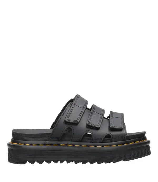 Dr. Martens Matte Leather Platform Sandals
