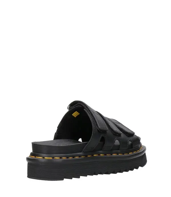 Dr. Martens Matte Leather Platform Sandals