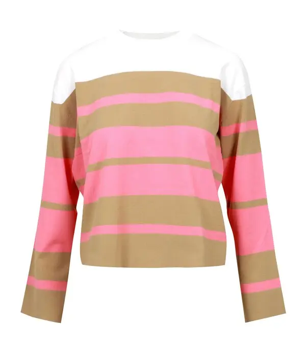 KAOS Striped Cotton Sweater