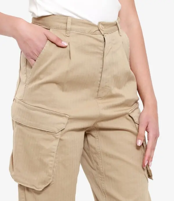 SEMICOUTURE High Waisted Cotton Trousers
