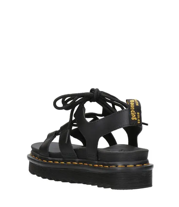 Dr. Martens Leather Platform Sandals - Black
