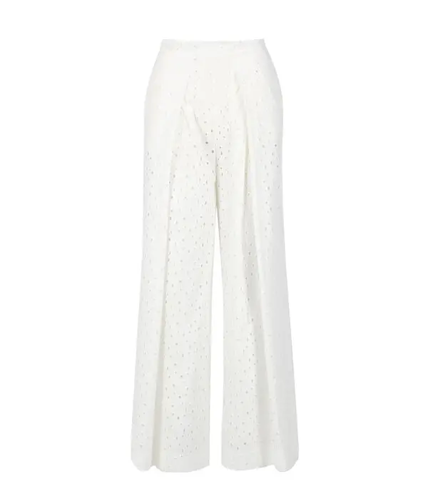 SEMICOUTURE Sangallo Wide-leg Trousers