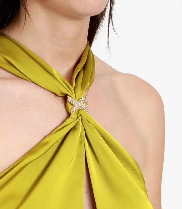 SIMONA CORSELLINI Knot-detailed Top