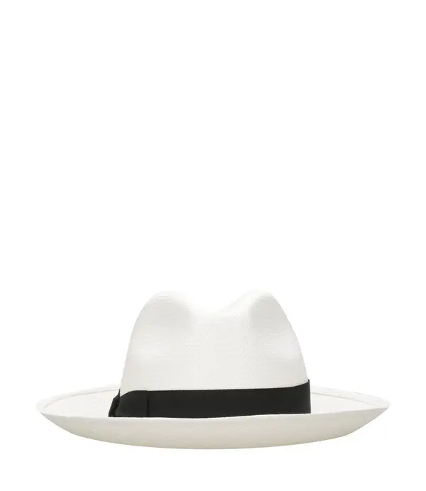 Borsalino Panama Hat - White