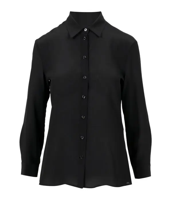 SIMONA CORSELLINI Silk Button-down Shirt