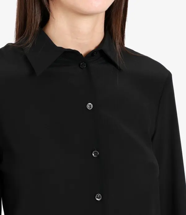 SIMONA CORSELLINI Silk Button-down Shirt