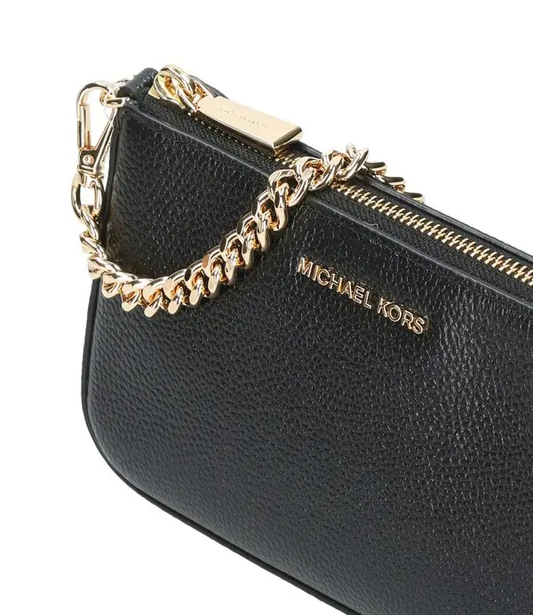 Michael Kors Saffiano Leather Bag With Chain Strap