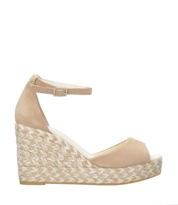 ESPADRILLES Suede Espadrille Wedges