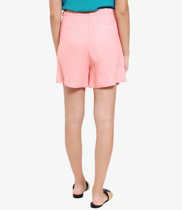 GRIFONI Cotton And Linen Shorts