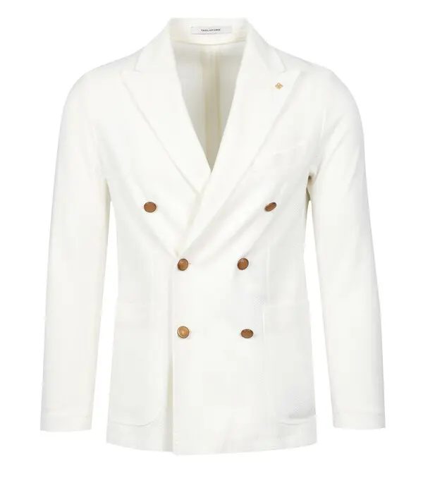 Tagliatore Cotton Double-breasted Blazer