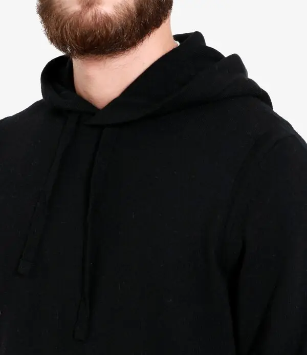 PAOLO PECORA Wool Hooded Sweater