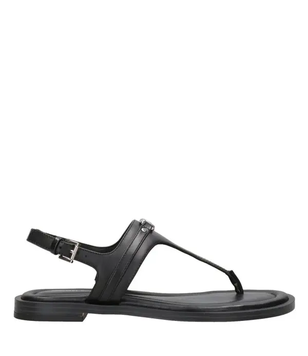 Michael Kors Leather Flip Flops