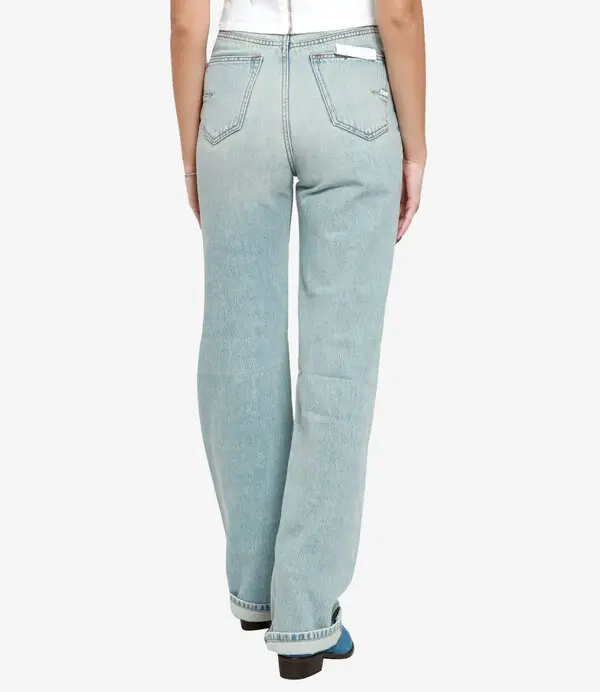 GRIFONI Wide-leg Jeans
