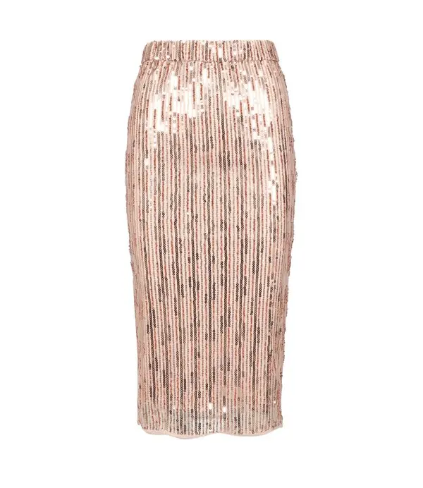 PENNY BLACK Sequin Sheath Skirt