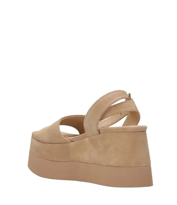PALOMA BARCELO Suede Wedge Sandals