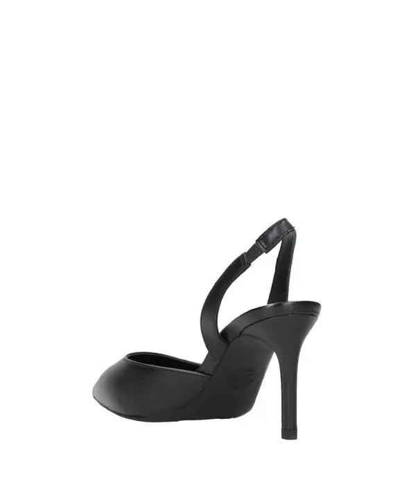 Michael Kors Leather Slingback Pumps - Black