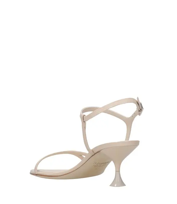 3JUIN Patent Leather Sandals