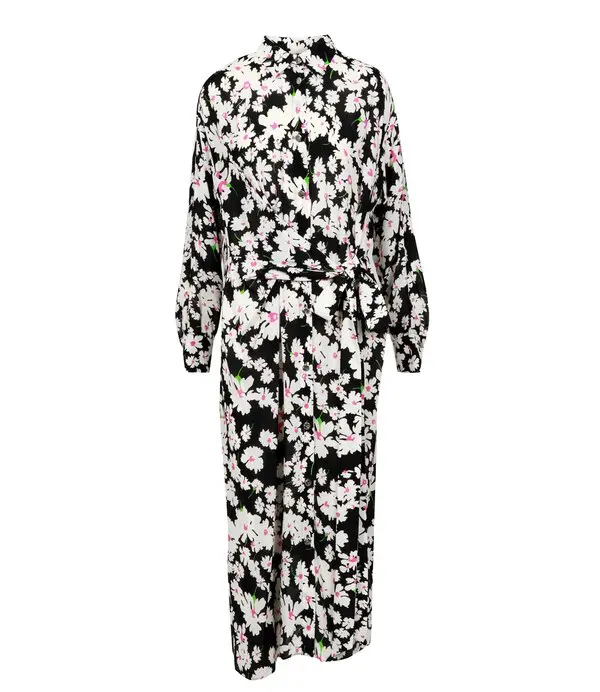 MSGM Floral Print Cotton Dress