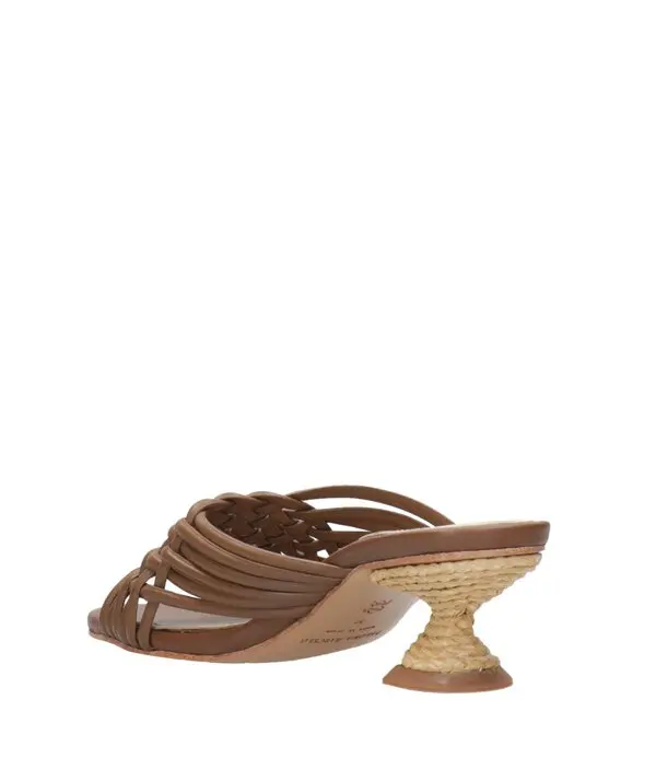PALOMA BARCELO Nappa Spool Heel Slides