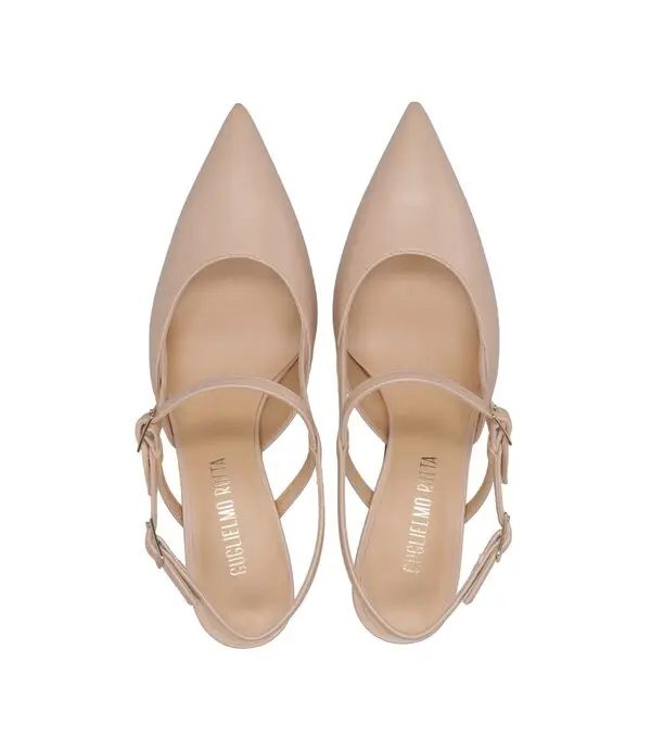 GUGLIELMO ROTTA Heeled Leather Pumps