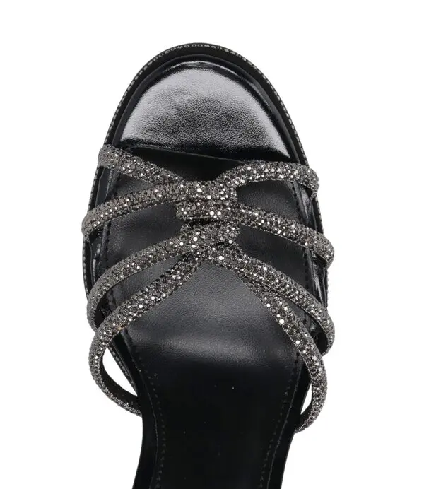 Steve Madden Crisscross Sandals - Black