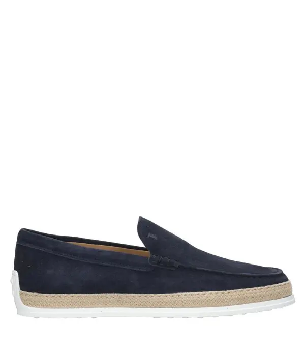 TOD'S Suede Leather Sneakers - Blue