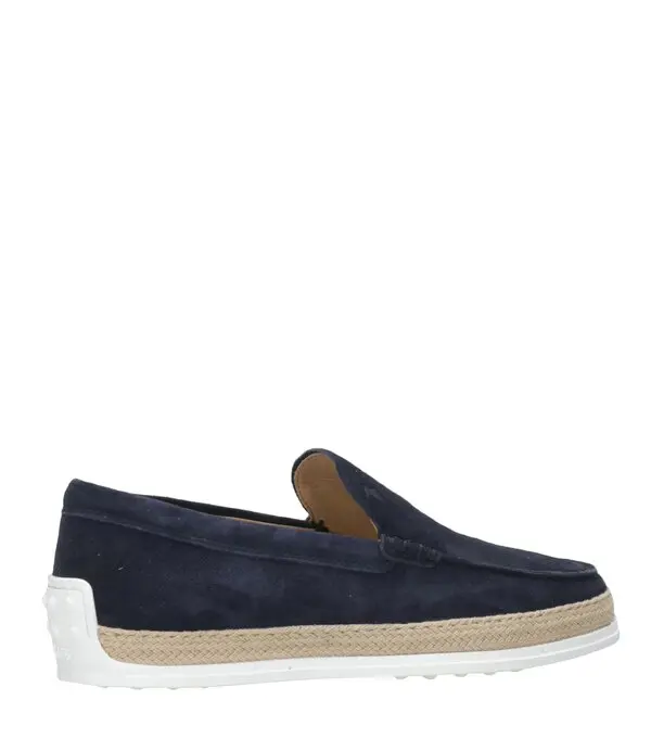 TOD'S Suede Leather Sneakers - Blue