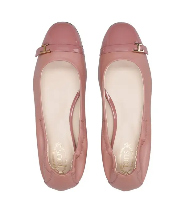 TOD'S Ballerina Flats - Red