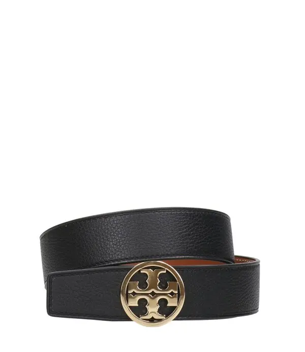 Tory Burch Belt - Black+suede