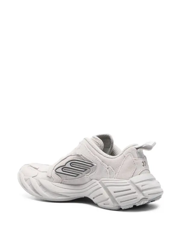 Balenciaga Leather Monday Sneakers - White