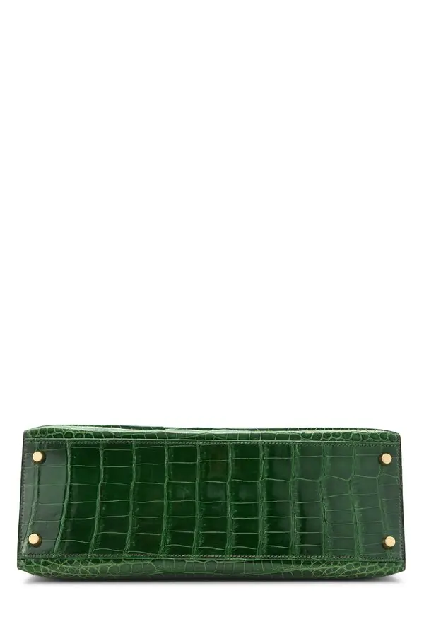 Hermès Crocodile Porosus Lisse Kelly Sellier 32