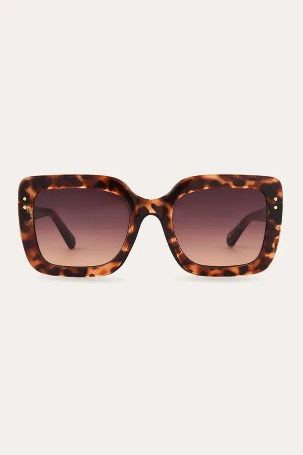 THE FRYE COMPANY Maddie Sunglasses - Brown